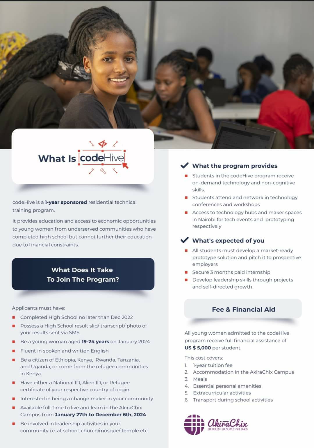 Unlocking Opportunities: Join codeHive Class of 2024 for Empowering Young Women in Tech ...